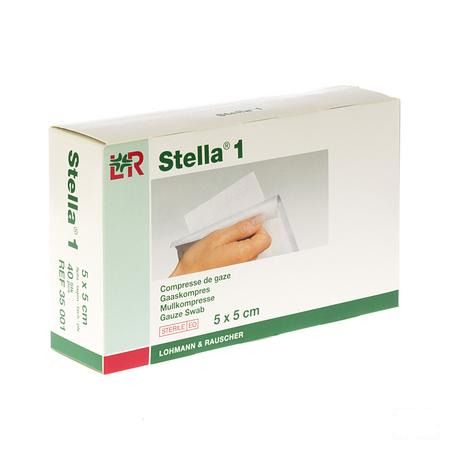 Stella 1 Kompres Steriel 5x5,0cm 40 35001 - Lohmann & Rauscher | Stella ...